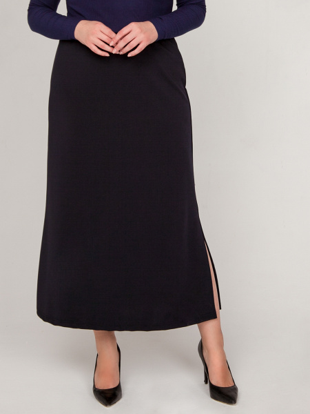 Юбка Женский SPARADA синий Смесовая ткань, размер 62, 64 Макси На любой сезон купить c доставкой ...