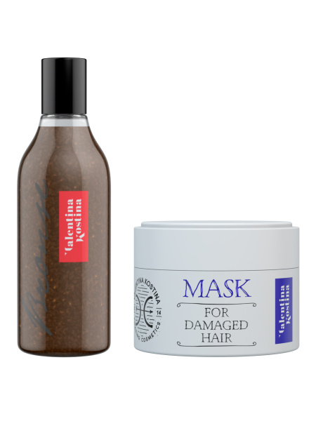 Valentina Kostina cosmetics Набор - Шампунь для волос с маслом миндаля ...