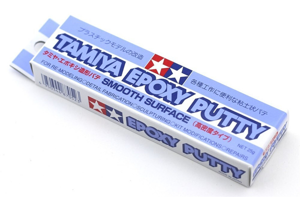 Tamiya Epoxy Putty, Smooth Surface, Шпаклевка двухкомпонентная ...