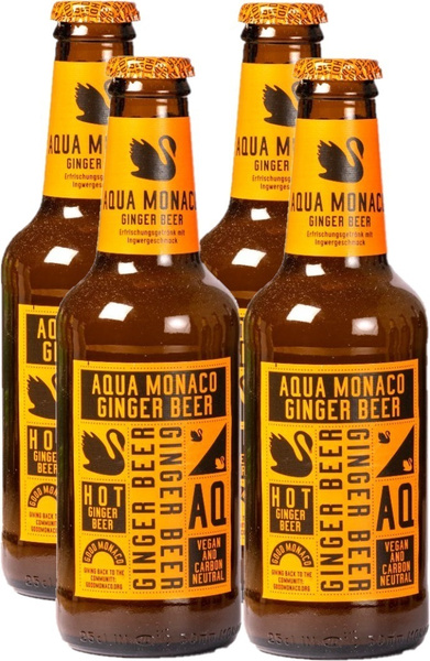 Характеристики Aqua Monaco Ginger beer - Напиток безалкогольный газированный на основе ...