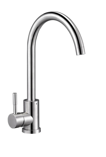 Смеситель для кухни с поворотным изливом нержавеющая сталь SUS304 Solone EZA4-D090 купить на ...