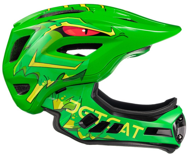 Шлем JETCAT - Raptor SE размер "S" (48-53см) Green Dragon - FullFace ...