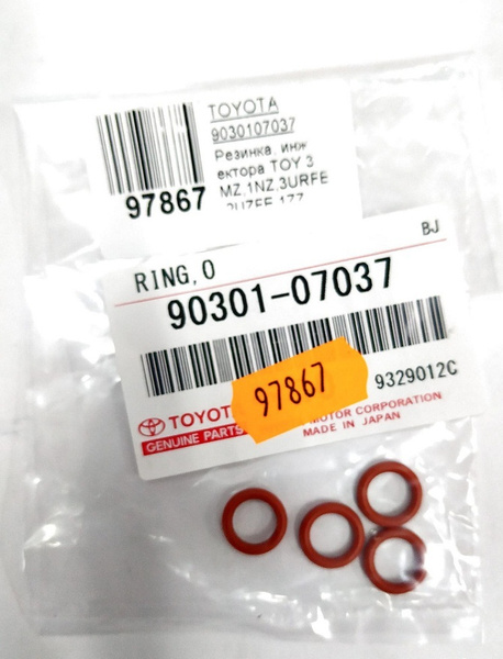 Toyota Кольцо, прокладка форсунки, арт. 9030107037 купить на OZON по ...