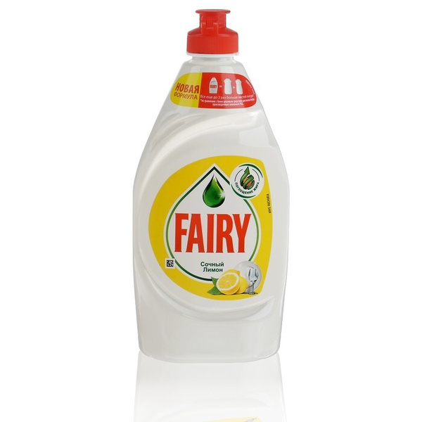 Средство для мытья посуды FAIRY "Сочный лимон", 450 мл - купить с ...