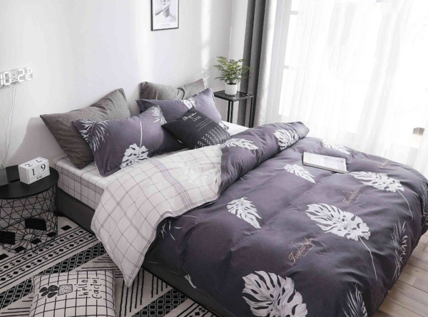 Комплект постельного белья Mency House на резинке;; , наволочки 70x70 ...