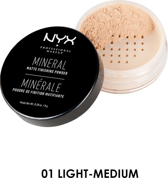 NYX Professional Makeup Пудра MINERAL FINISHING POWDER, минеральная ...