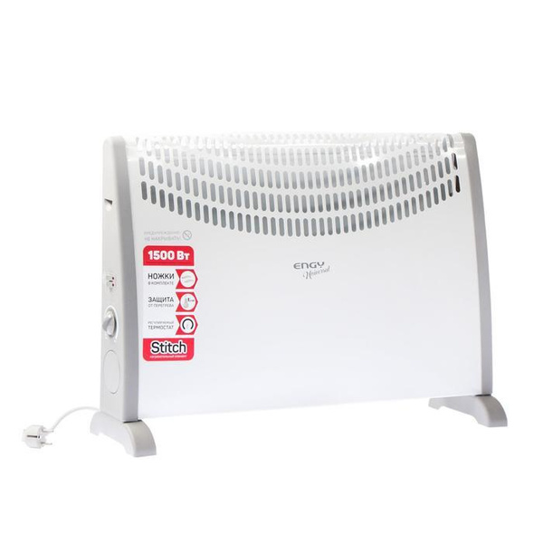 Обогреватель ENGY EN-1500 Universal, конвекторный, 1500 Вт, 15 м ...