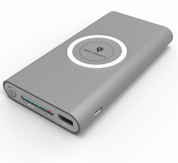 Внешний аккумулятор (Power Bank) Mir Mobi-VMESTE po svyatinyam Qi Power ...