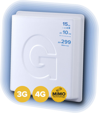 Антенна уличная GELLAN FULLBAND-15M (пассивная, 3G/4G(LTE), 1700-2700 ...