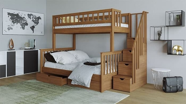 Двухъярусная кровать Mega Comfort Без доп. комплектации _Старк_С 2 ...