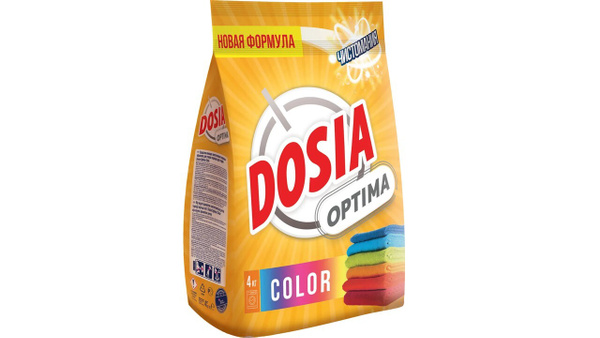 Стиральный порошок Dosia Optima Color, 4 кг - купить с доставкой по ...