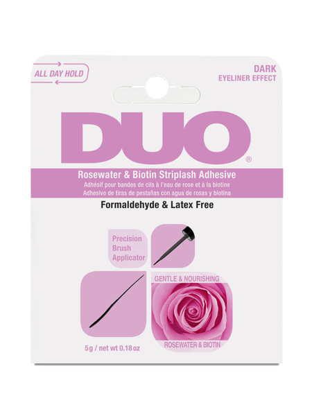 Клей для ресниц накладных черный DUO, пучков, лица с успокаивающей ...