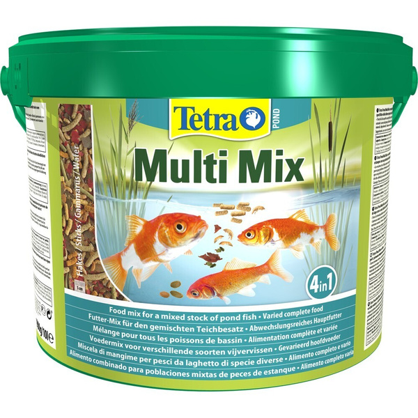 Tetra Pond MultiMix / Корм Тетра для прудовых рыб гранулы хлопья ...