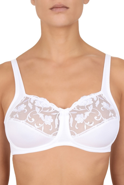 Бюстгальтер Женский Felina без косточек, размер 80C белый Полиамид, Полиэстер Повседневный ...