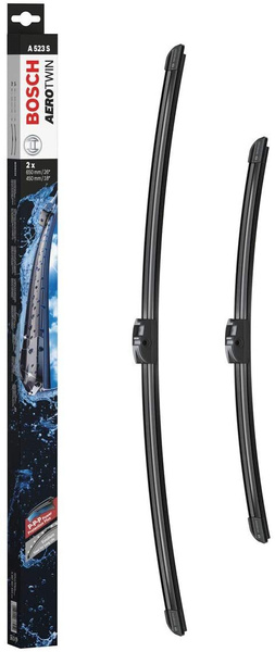 Комплект бескаркасных щеток стеклоочистителя Bosch 3397007523 ...