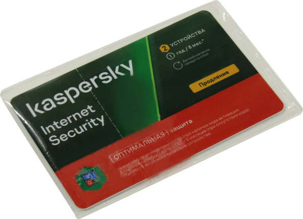 ПО Kaspersky Internet Security Multi-Device Russian Ed. 2-Device 1 year ...