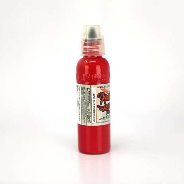 World Famous Ink тату краска Jason Ackerman - Jack The Ripper Red - 30 ...