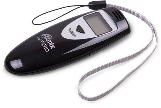 Купить Алкотестер Ritmix RAT-220 полупроводниковый черный по низкой цене в интернет-магазине ...