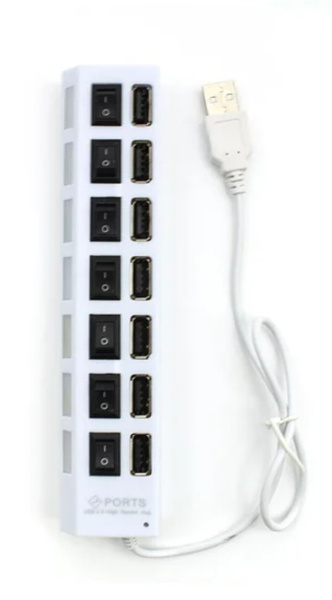 USB 2.0 Hub Hi-speed, USB расширитель портов, Multi USB - купить с ...