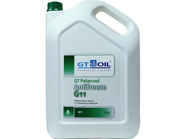 Антифриз GT OIL GT Polarcool G11, 10 кг, Готовый раствор купить по ...