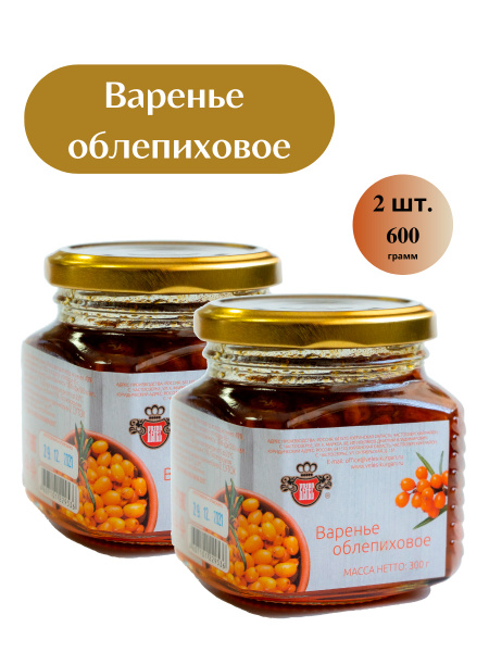 Облепиховое варенье ВЕЛЕС 300 г, 2 шт - купить с доставкой по выгодным ...