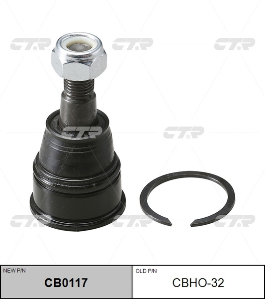 Опора шаровая CTR CB0117 - купить по доступным ценам в интернет-магазине OZON (1071788975)