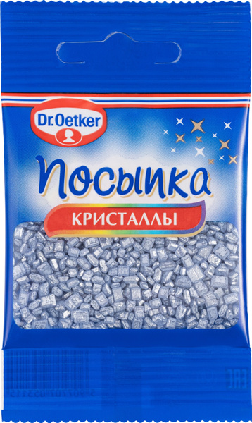 Посыпка кондитерская Dr. Oetker «Кристаллы синие», 10 г купить на OZON ...