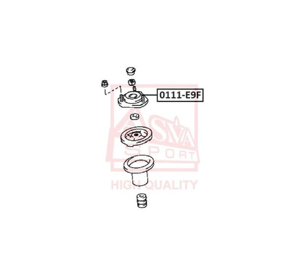Опора амортизатора - купить по доступным ценам в интернет-магазине OZON ...