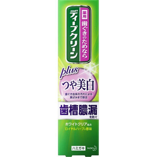 KAO DEEP CLEAN PLUS Профилактическая зубная паста с высоким содержанием ...