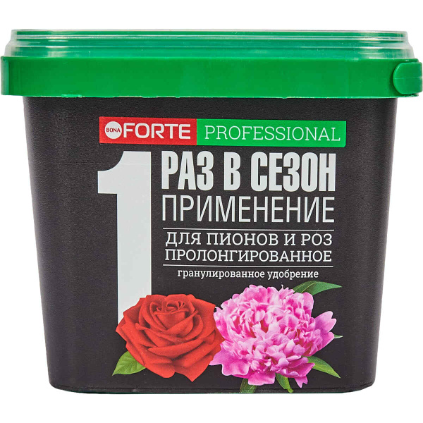 Удобрение для пионов и садовых роз с кремнием Bona Forte 1 л - купить с ...