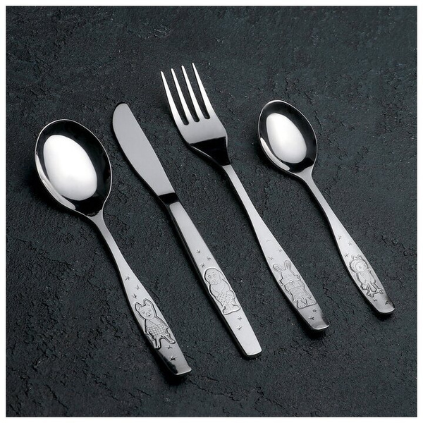 Набор столовых приборов Нытва "Антошка", 4 предм. - купить с доставкой ...