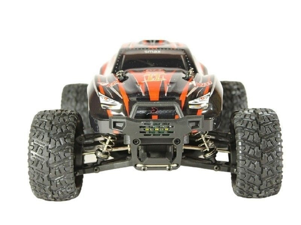 Радиоуправляемый монстр Remo Hobby SMAX V2.0 4WD 2.4G 1/16 RTR, красный ...