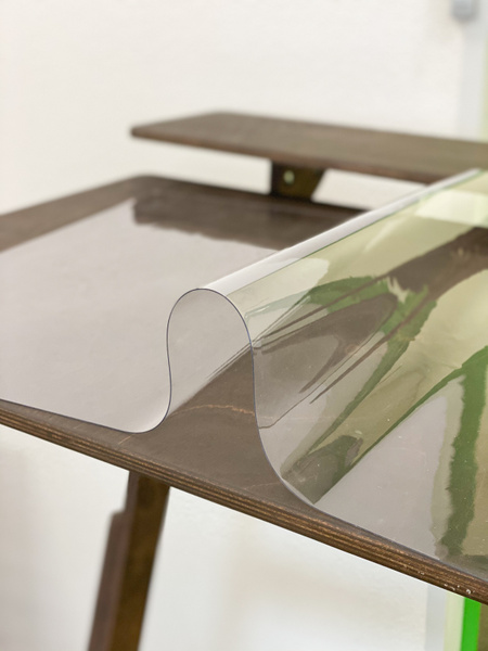 Гибкое стекло ДВИЖЕНИЕ - ЖИЗНЬ 54x80 см, прозрачный, Пленка ПВХ купить ...