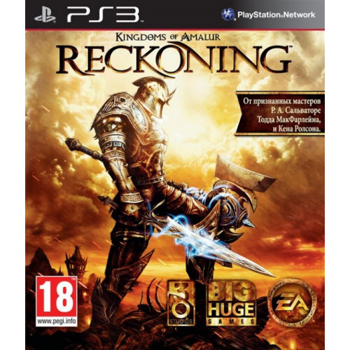 Игра Kingdoms of Amalur: Reckoning (PlayStation 3, Английская версия ...
