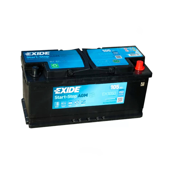 Аккумулятор автомобильный EXIDE EK1050 купить по выгодной цене в ...
