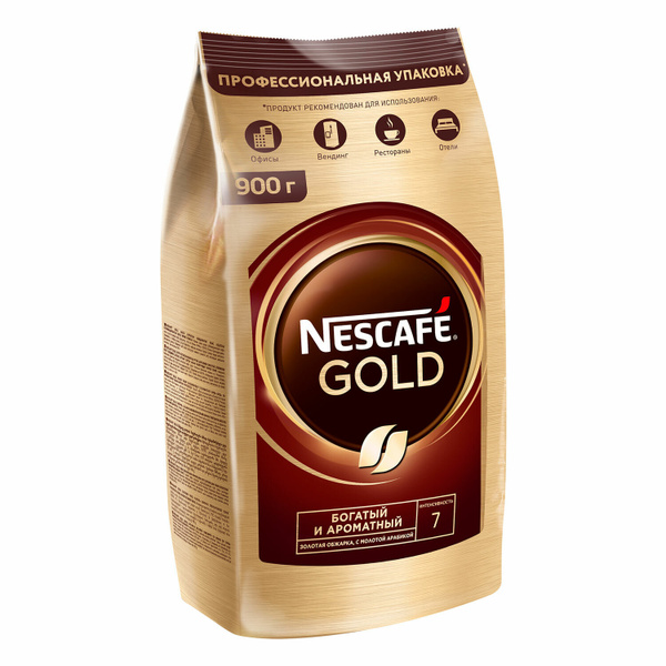 Кофе растворимый "Nescafe Gold" (Нескафе Голд натуральный ...