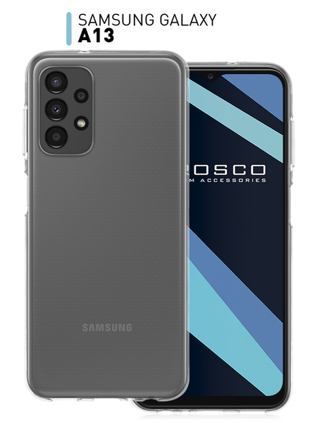 Качественный силиконовый чехол ROSCO для Samsung Galaxy A13 (Самсунг ...