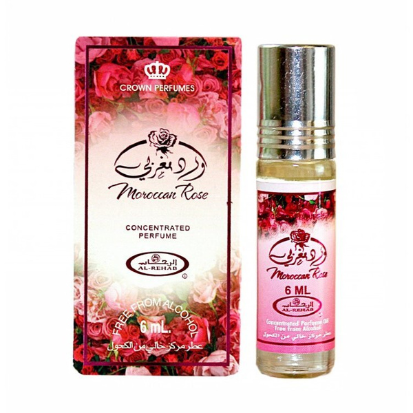 Духи-масло Al-Rehab Concentrated Perfume MOROCCAN ROSE (Масляные ...