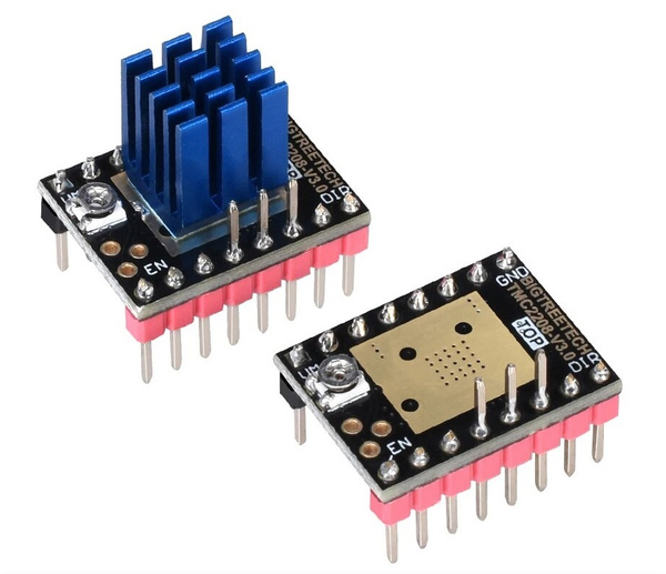 Драйвер шагового двигателя Bigtreetech TMC2208 v3.0 UART - купить с ...