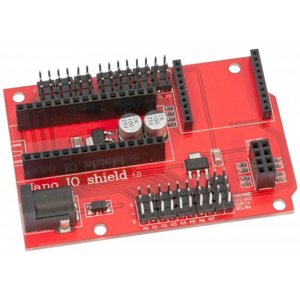 IO Shield V1.0 для Arduino Nano - купить с доставкой по выгодным ценам в интернет-магазине OZON ...