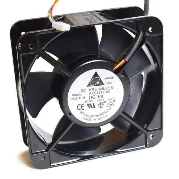 Вентилятор Delta AFC1512DG 150 мм - 1,8A, 5 штук - купить кулер по выгодной цене в интернет ...