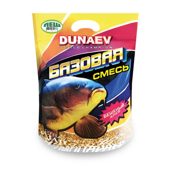 Прикормка для рыбалки Дунаев "DUNAEV Базовая смесь" 2.5кг Лещ - купить ...