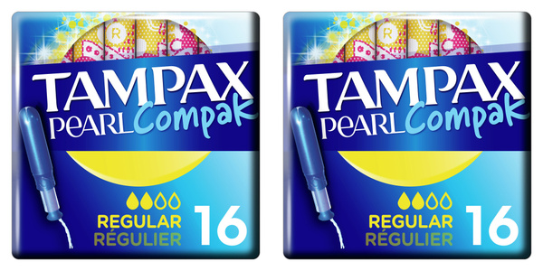 Tampax Compak Тампоны женские гигиенические с аппликатором Regular Duo ...