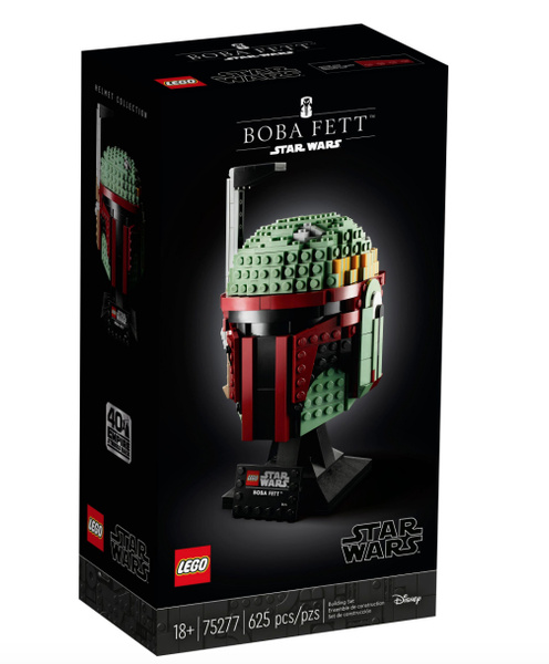 Конструктор LEGO Star Wars Boba Fett Helmet, 3107 деталей, 18+, Лего ...