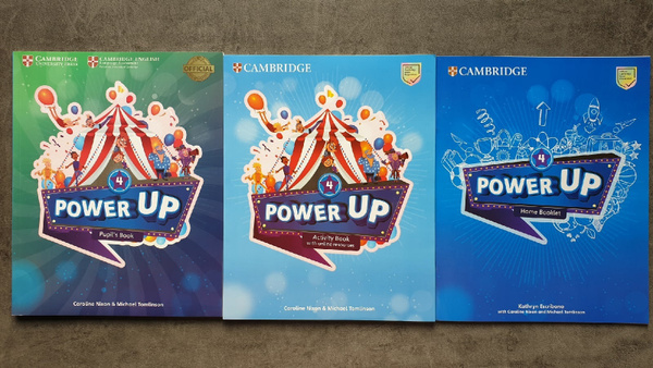 Комплект Power Up. Level 4: Pupil's book, Activity book, Home booklet ...