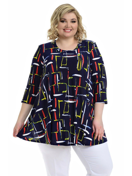 Туника Unigma Большие размеры - купить с доставкой по выгодным ценам в ...