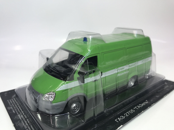 Коллекционная модель автомобиля Газ-2705 Газель /масштаб 1:43 - купить с доставкой по выгодным ...