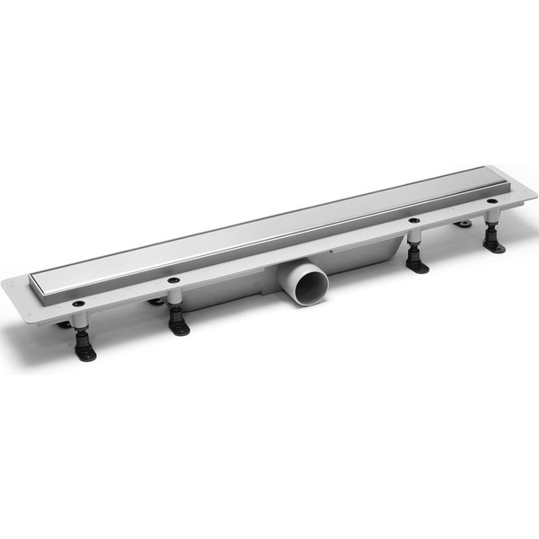 Душевой лоток PlastBrno Design 4 40 SZA4400 с решеткой Хром / под ...