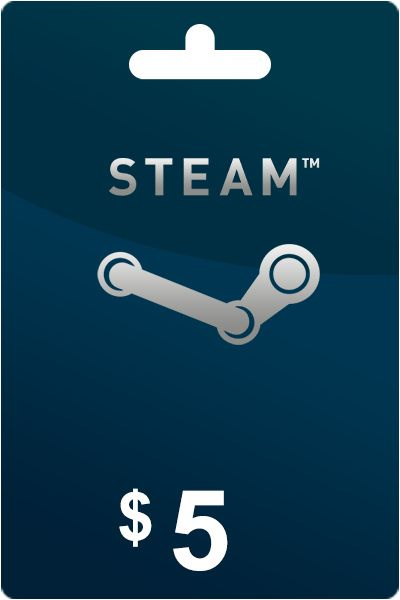 Пополнение кошелька Steam, карта оплаты Steam, регион US, 5 US купить по низкой цене с доставкой ...