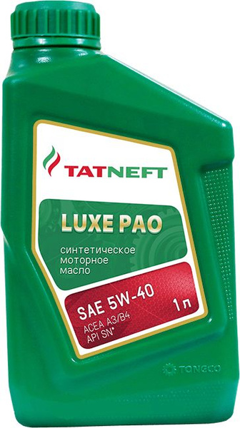 Масло моторное TATNEFT 5W-40 Синтетическое - купить в интернет-магазине ...
